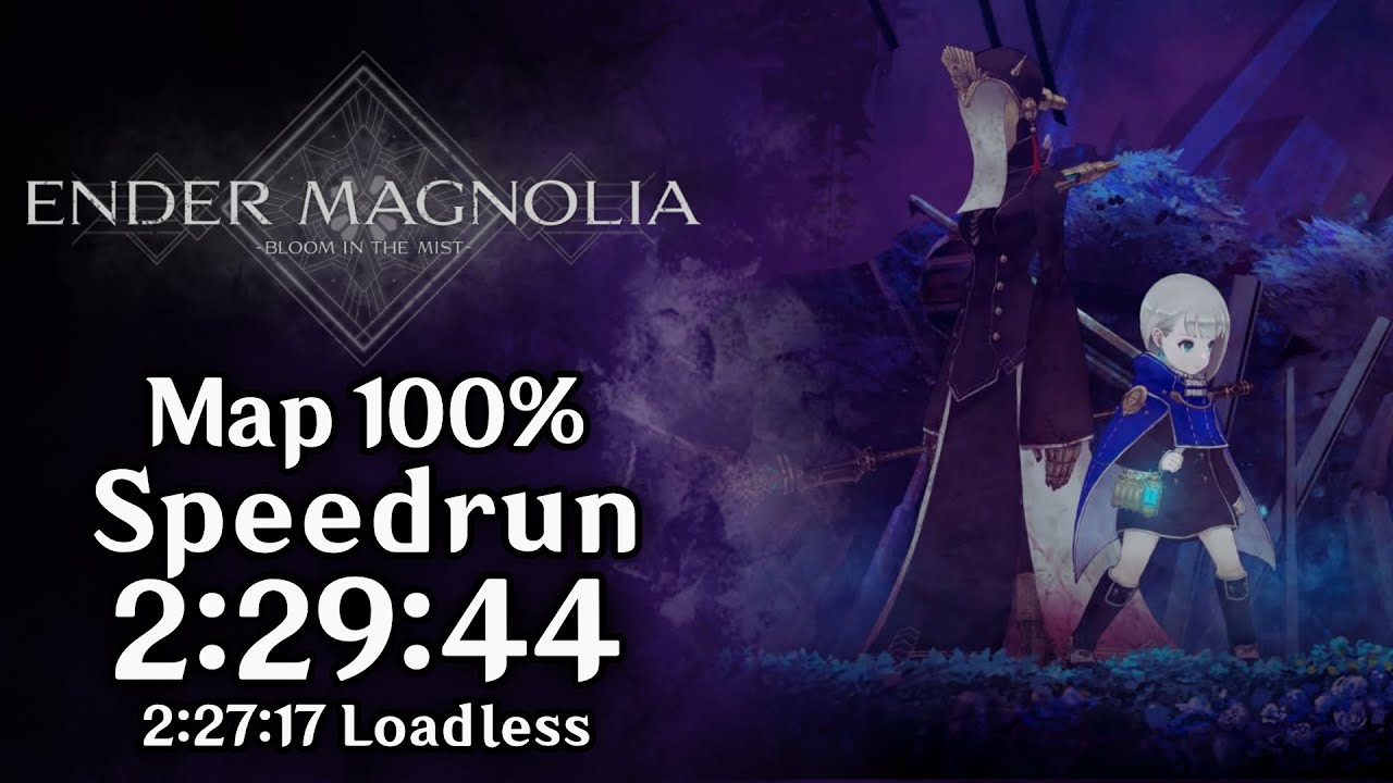 Ender Magnolia | Map 100% Speedrun in 2:29:44 (2:27:17 Loadless) - YouTube