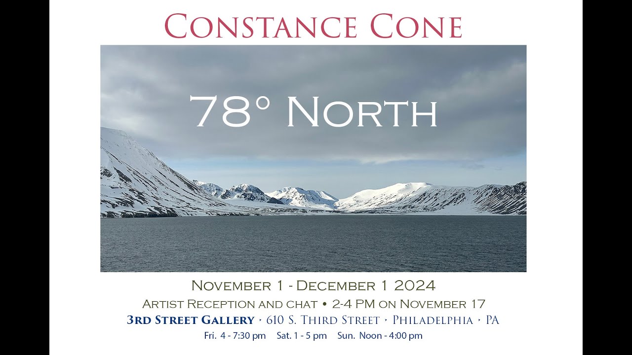 Connie Cone Artist Talk November 17, 2024 - YouTube