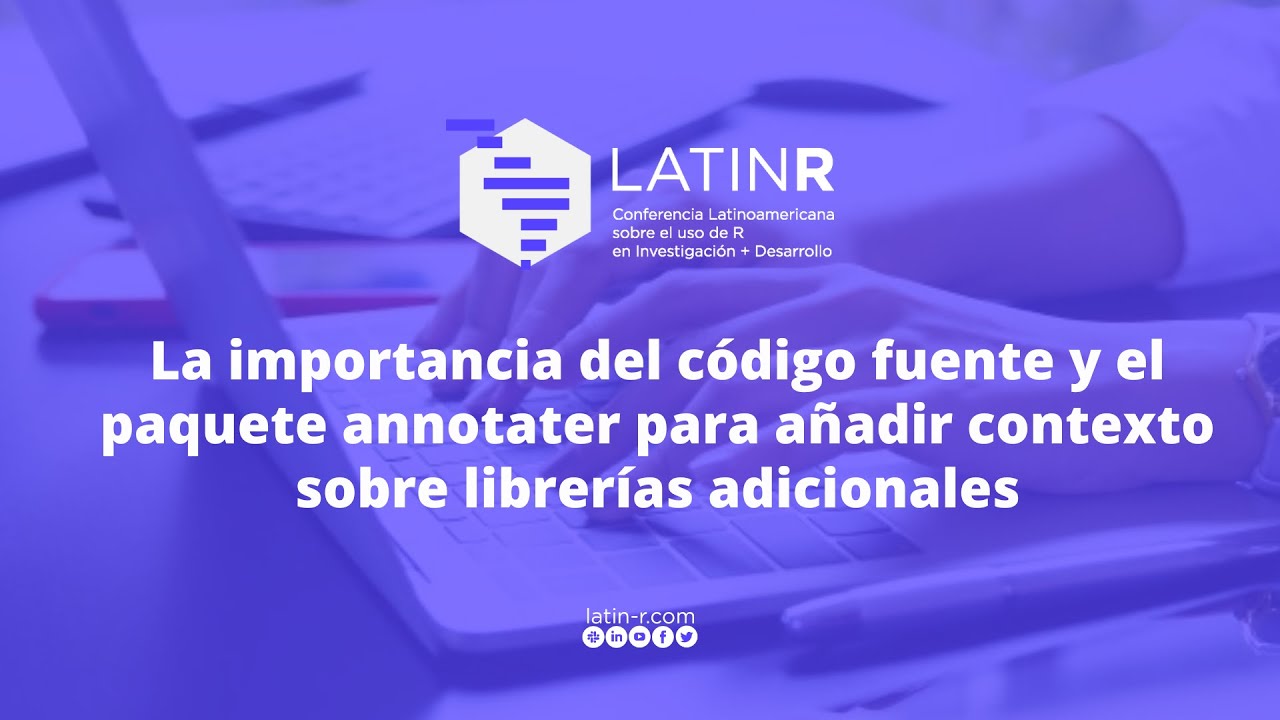 Scripts y el paquete annotater (Luis D. Verde Arregoitia) - YouTube
