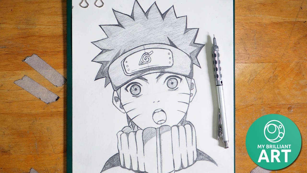 Cute Naruto - Easy Drawing Tutorial - YouTube