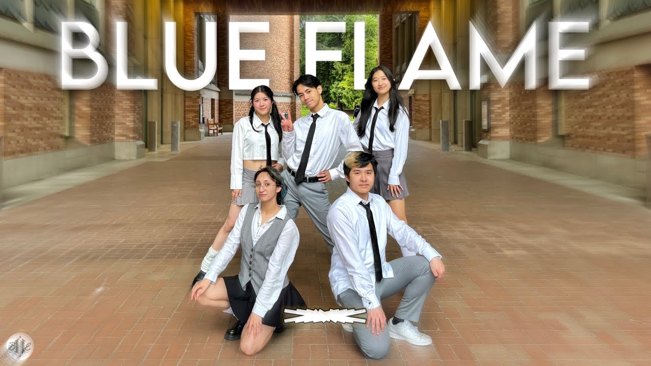 [KPOP IN SEATTLE] LE SSERAFIM (르세라핌) - 'Blue Flame (OT5 ver.)' Dance ...