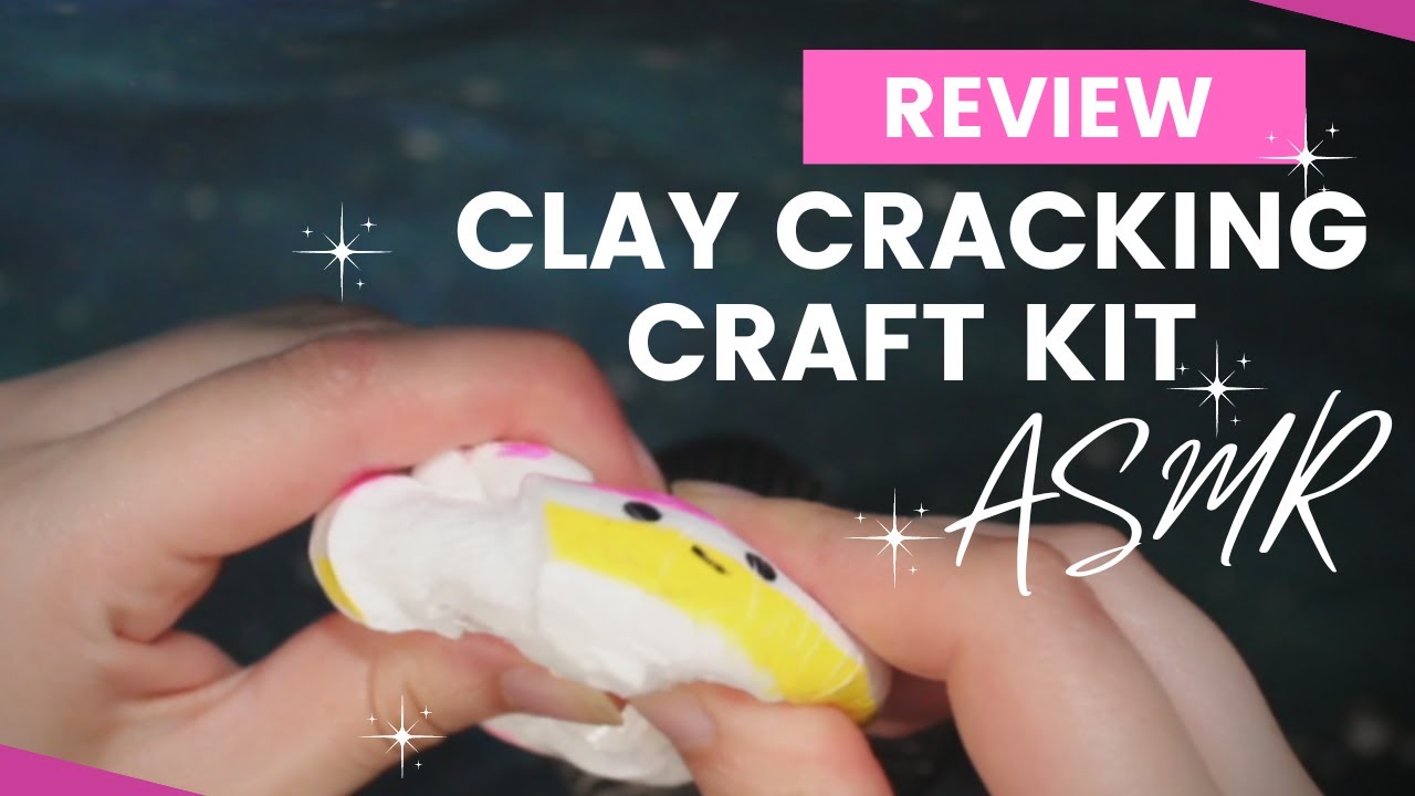 ASMR Clay Cracking Kit Unboxing and Crafting | Review Version | Tara ...