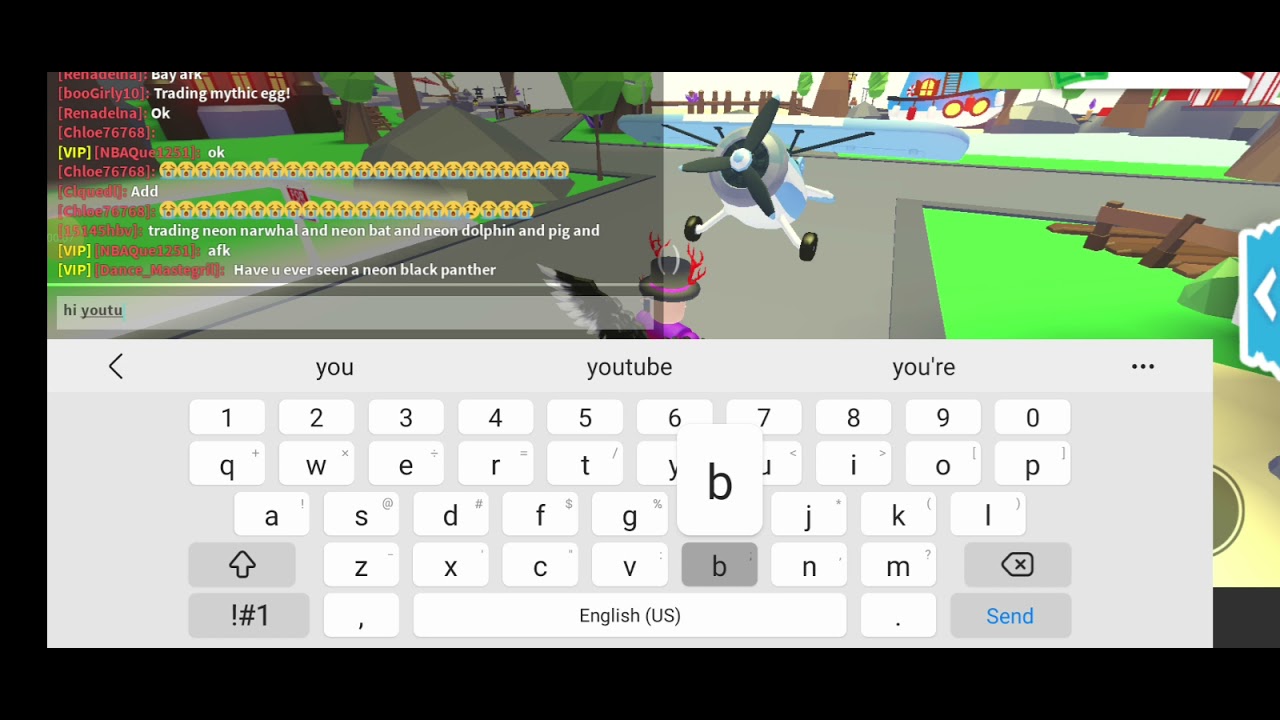 exploring the adopt me map in the plane - YouTube
