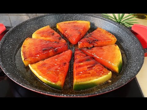 Have you ever eaten fried watermelon? Incredibly delicious. Easy quick ...