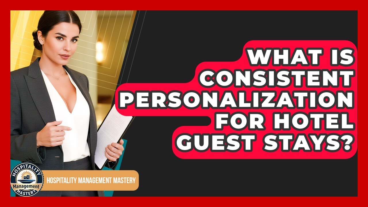 What Is Consistent Personalization For Hotel Guest Stays? - Hospitality ...