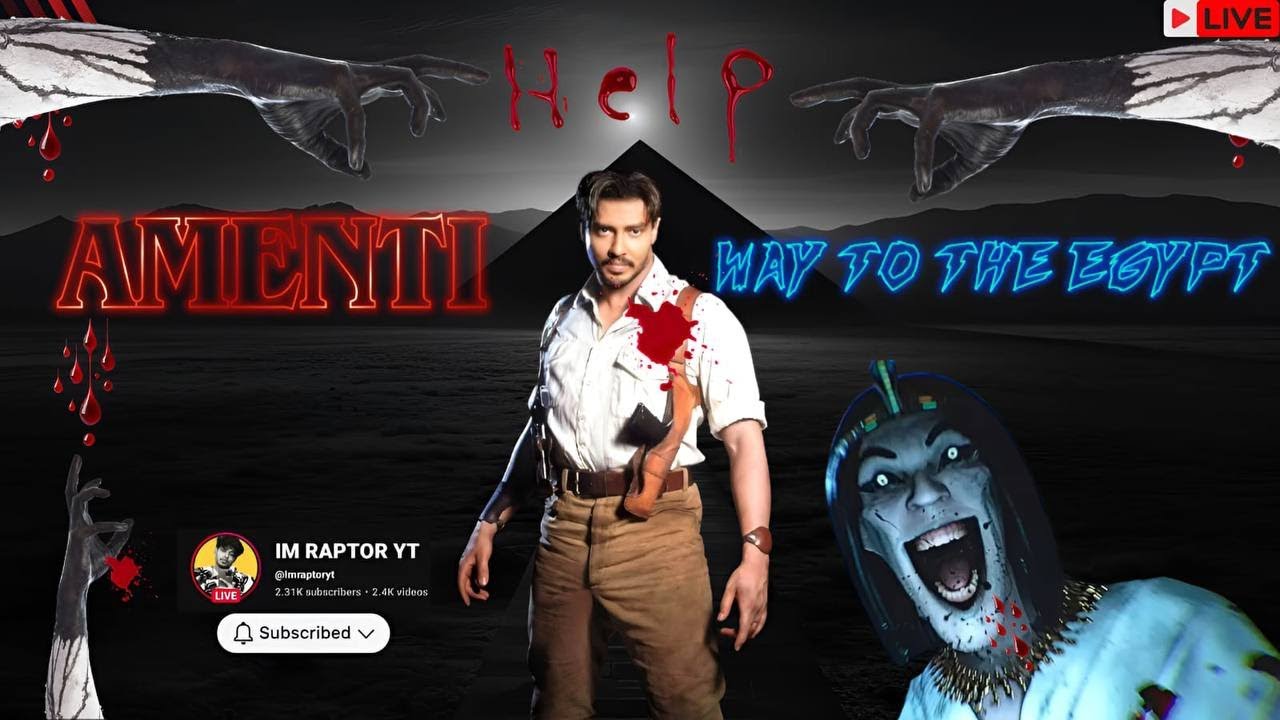 🔴SCARIEST MUMMY🙀 | AMENTI | HORROR GAMEPLAY #amenti #imraptoryt - YouTube