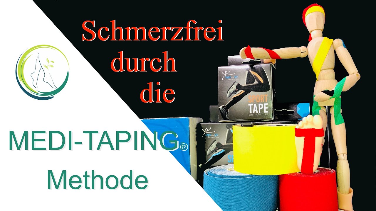 Schmerzfrei durch die Medi-Taping-Methode - YouTube