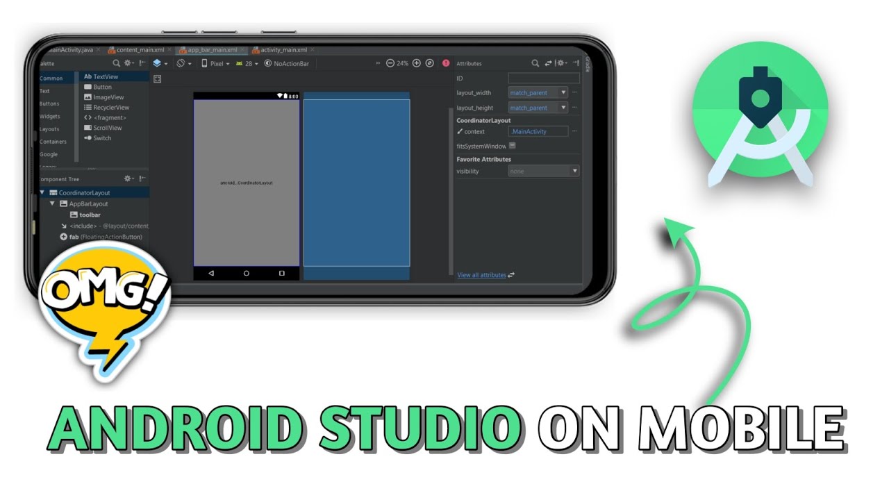 How To Install Android Studio on Android Mobile In Hindi || Android ...
