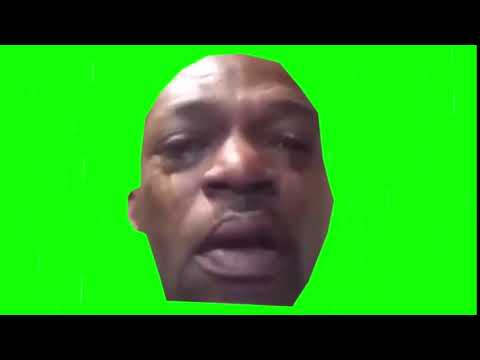 Crying Man meme green screen video