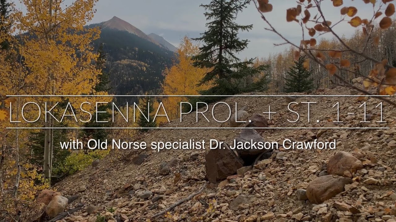 Lokasenna 1-11 in Old Norse and English - YouTube