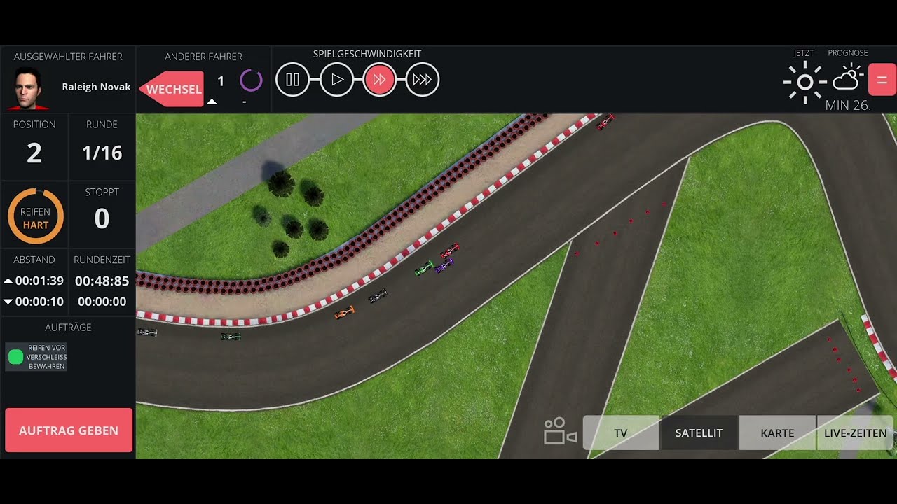 3.2 British Grand Prix Team Order - Racing Manager - YouTube