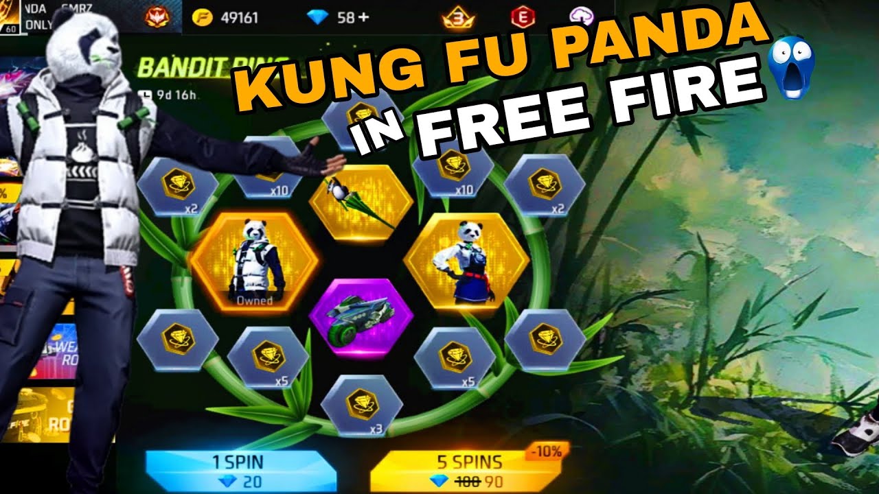 🔥 KUNG FU PANDA IN FREE FIRE 😱 🐼 | Epic Gameplay & Funny Moments - YouTube