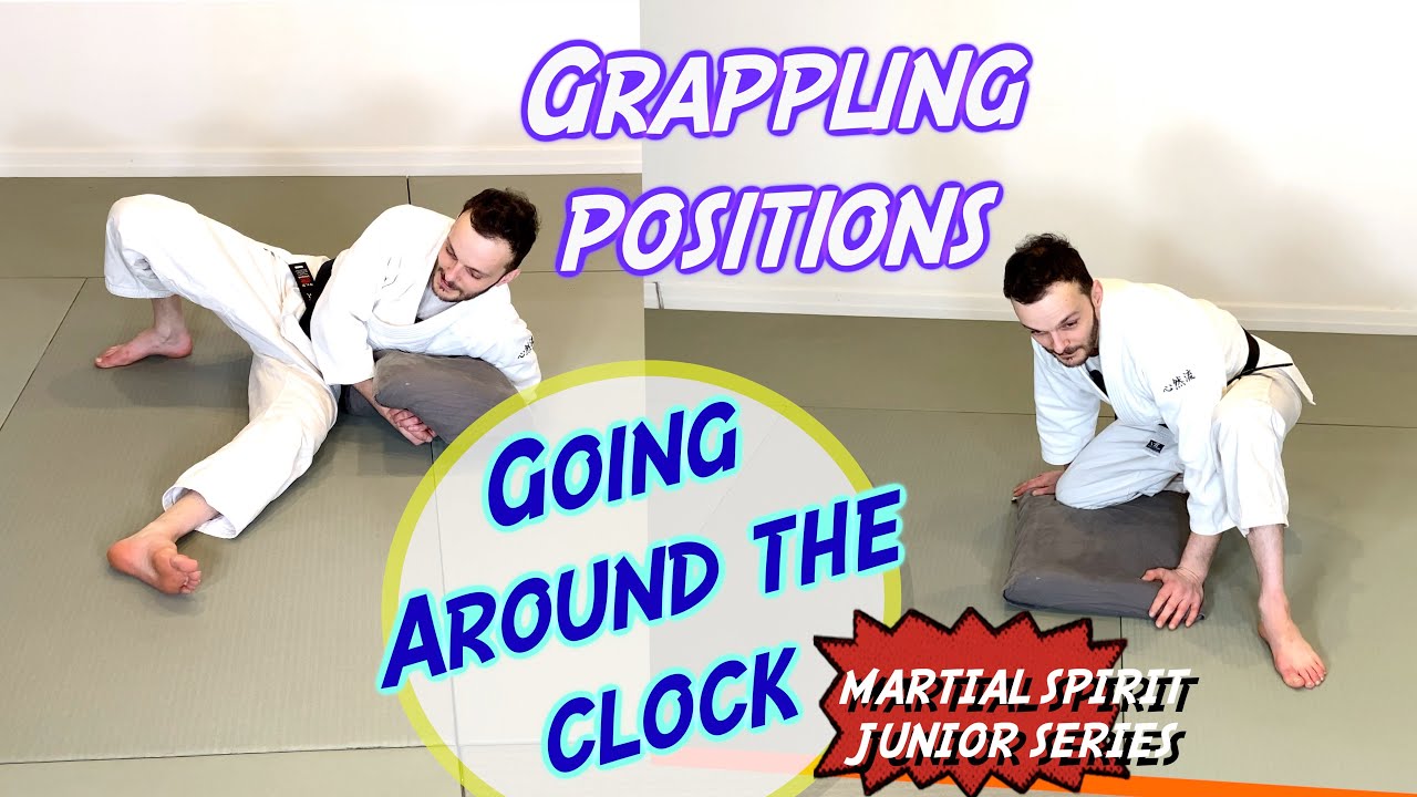 Junior Martial Arts: Grappling Positions // Around the Clock - YouTube