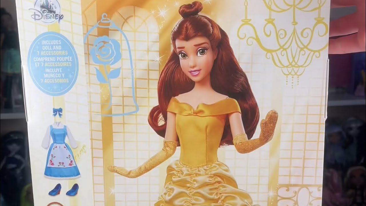 Disney Store Princess Belle Story Series Doll ️ - YouTube