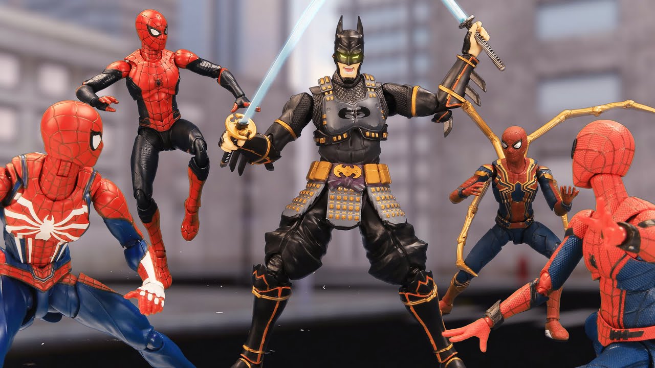 SPIDER MAN: Batman Ninja in the Spider-verse | Figure Stopmotion - YouTube