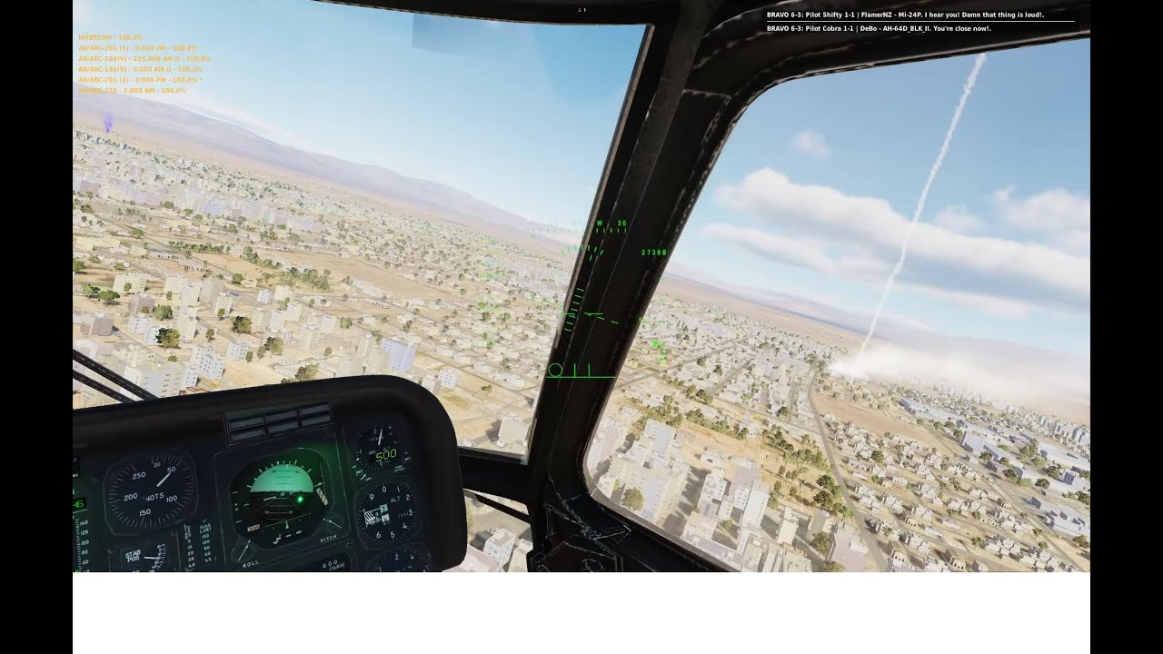 DCS - Digital Combat Simulator UH-60L, Dodging SA launches. - YouTube