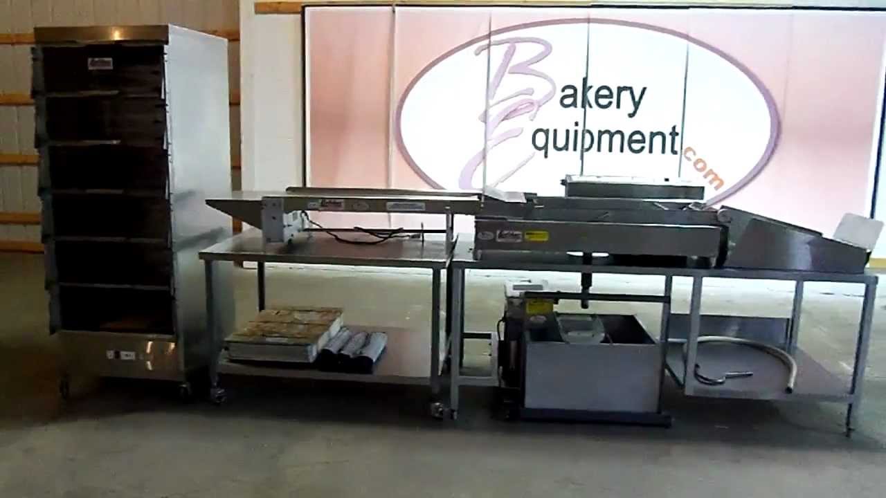 Belshaw Mark 6 Donut Line - YouTube