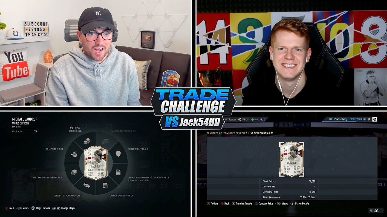 WORLD CUP ICON TRADE CHALLENGE vs @Jack54HD | FIFA 23 ULTIMATE TEAM ...