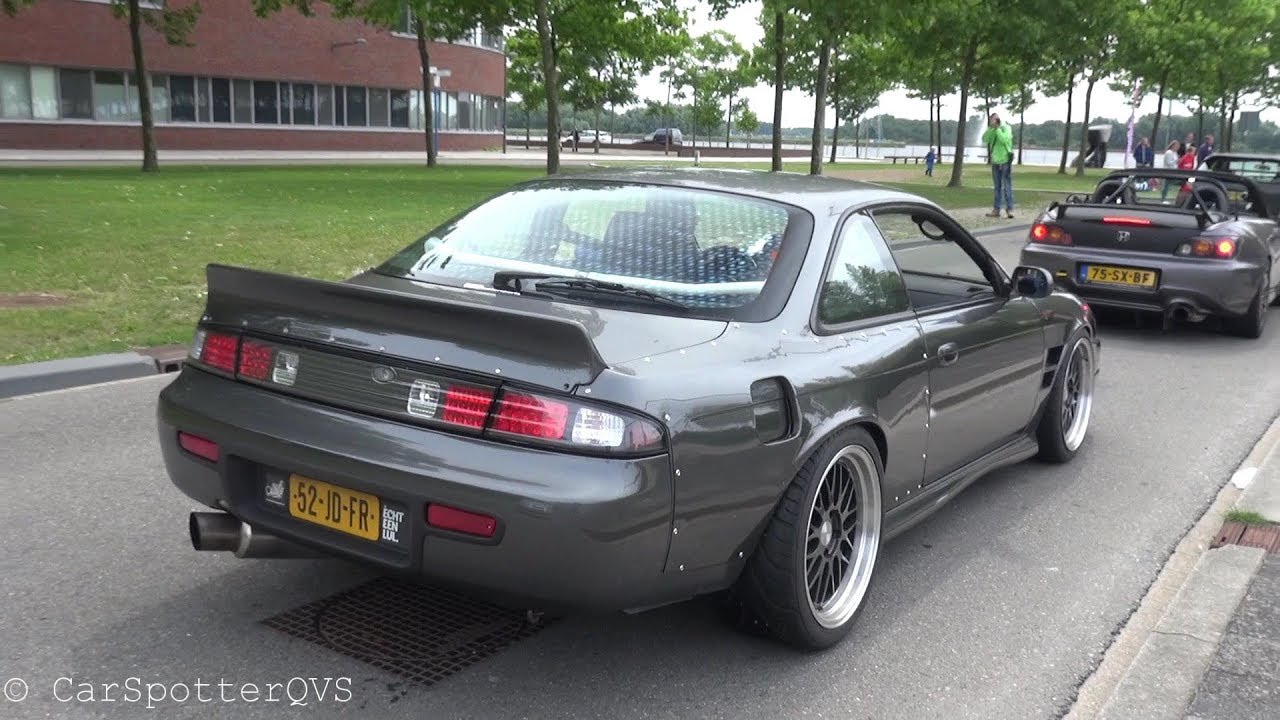 Cars arriving at Custom Turbo Meeting - Silvia S15, Supra, 500+hp M135i ...