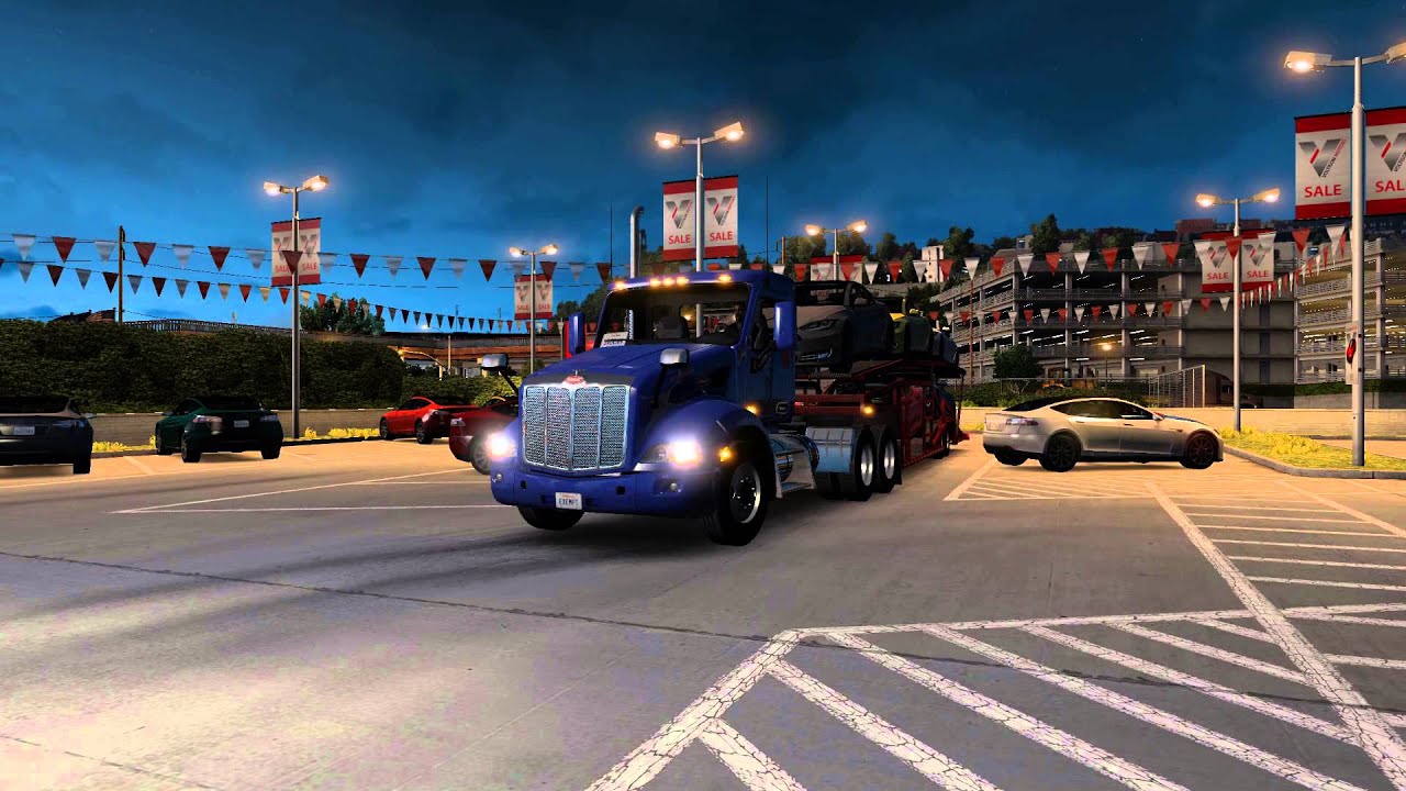 American Truck Simulator - Driving - YouTube