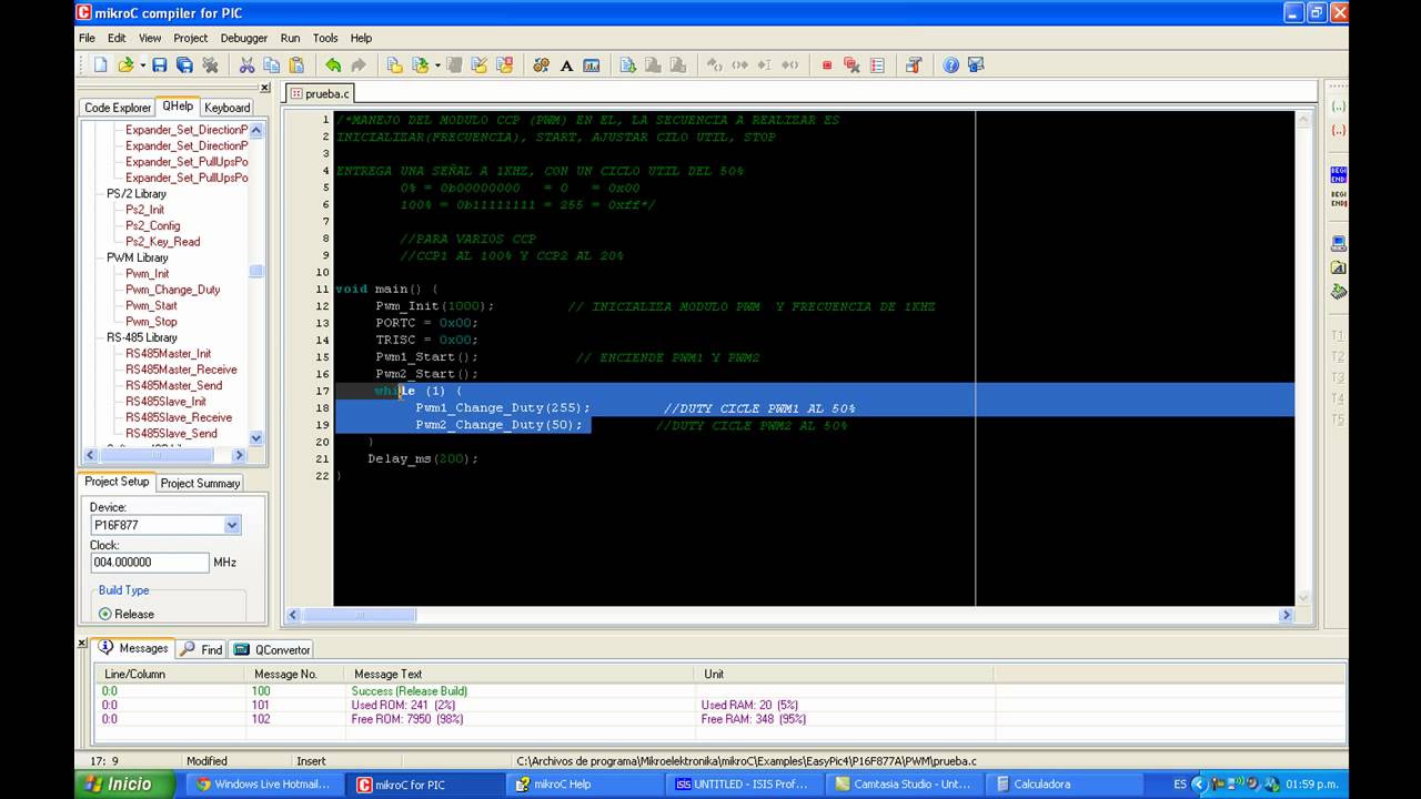 Mikroc Pwm Youtube 7466
