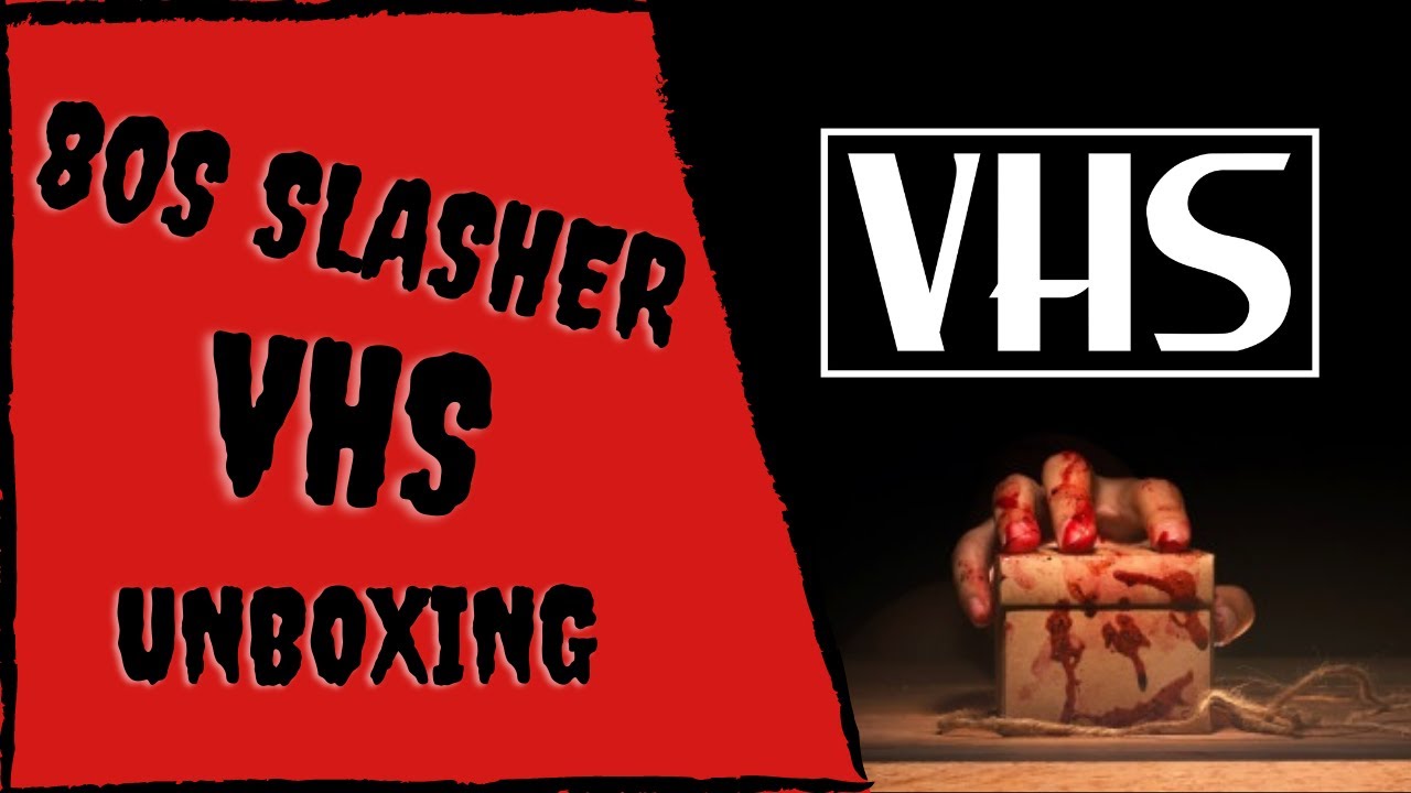 80s Slashers on VHS Unboxing - 80s Slasher Horror VHS Collection - YouTube