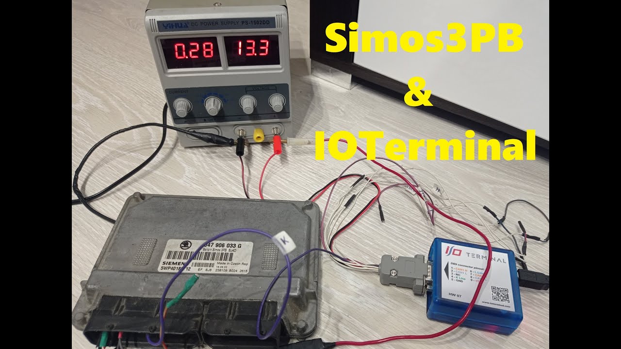 Simos 3PB & IOTerminal - YouTube