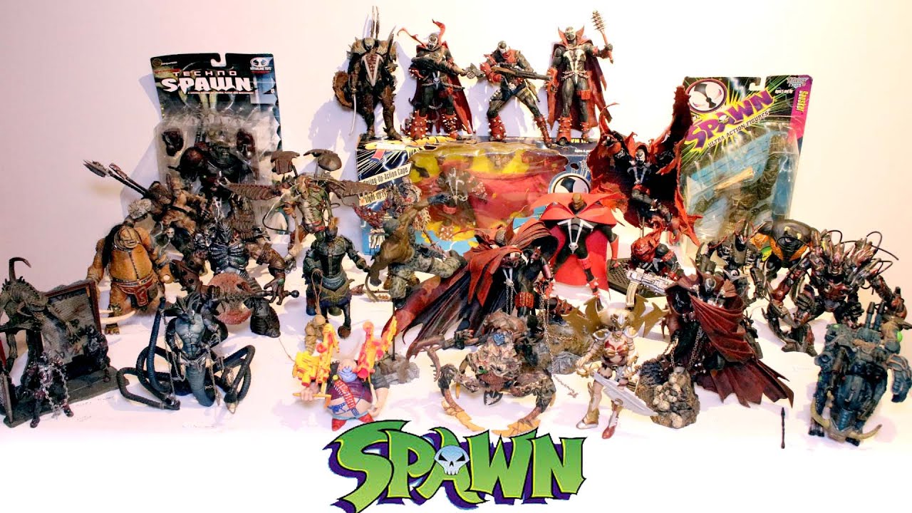 Coleção Spawn - Action Figures / bonecos McFarlane Toys anos 90 e 2000 ...