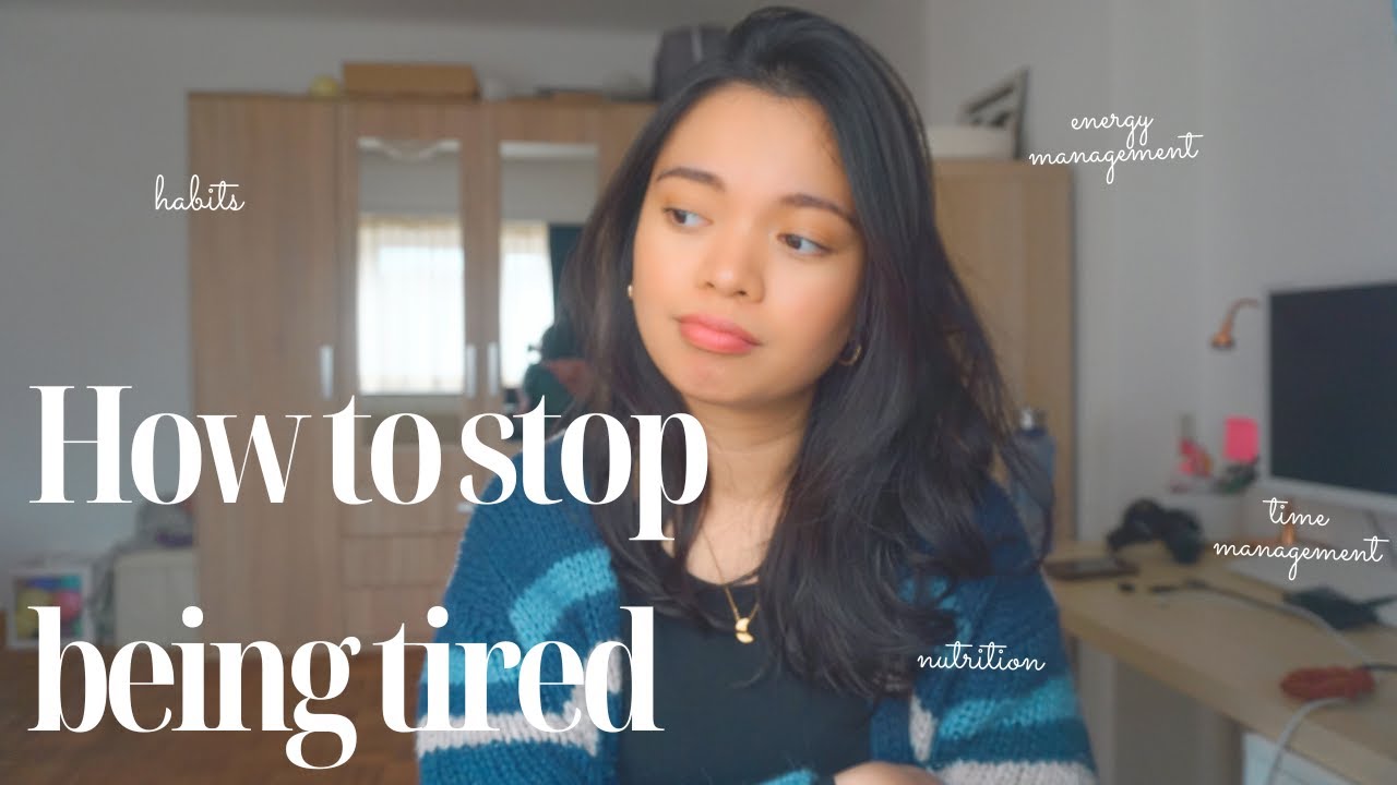 How to stop being tired | Boost your energy naturally with these simple ...