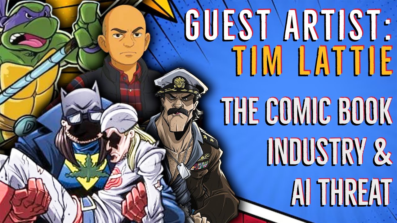 Guest Artist: Tim Lattie - The Comic Book Industry - YouTube