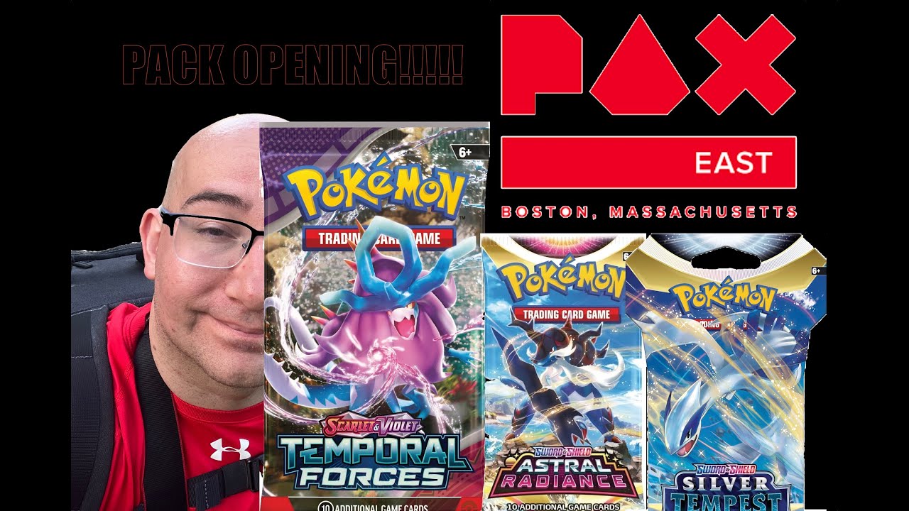 PAX EAST PACK OPENING! NEW POKÉMON SET! - YouTube