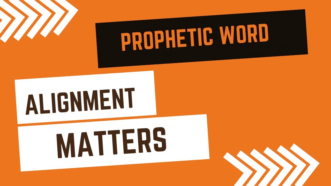 Alignment Matters - May 2024 - YouTube