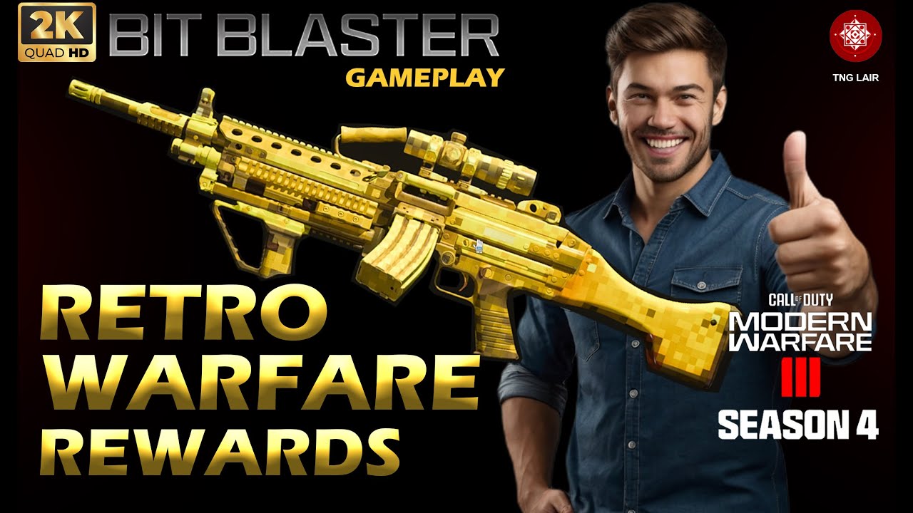MW3 Bruen Bit Blaster Retro Warfare gameplay - YouTube
