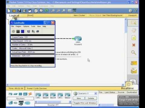 Tutorial Packet Tracer 5.0: Multiuser - YouTube