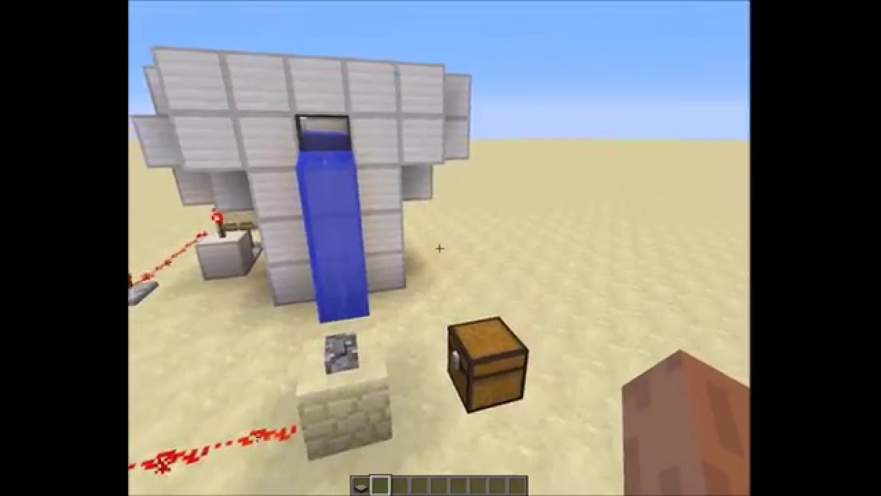 Minecraft: Smart Waterfall Lighting System - YouTube