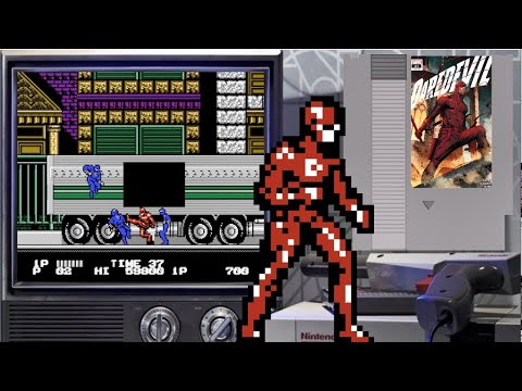 DAREDEVIL (DEMOLIDOR) MARVEL - NES 8 BITS RETRO ROM HACK NINTENDO - YouTube