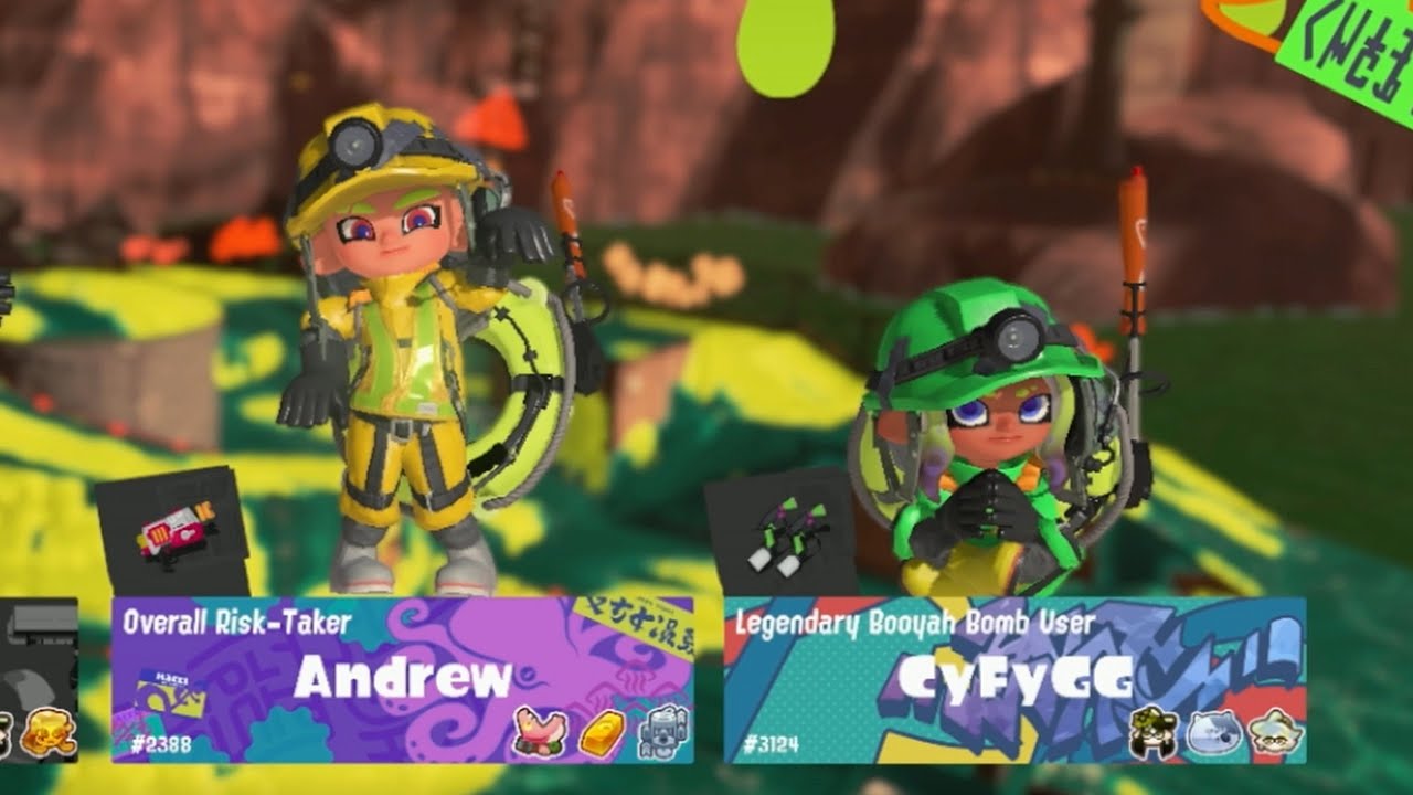 I'VE OBTAINED A GREEN SLOPSUIT - Splatoon 3 - YouTube