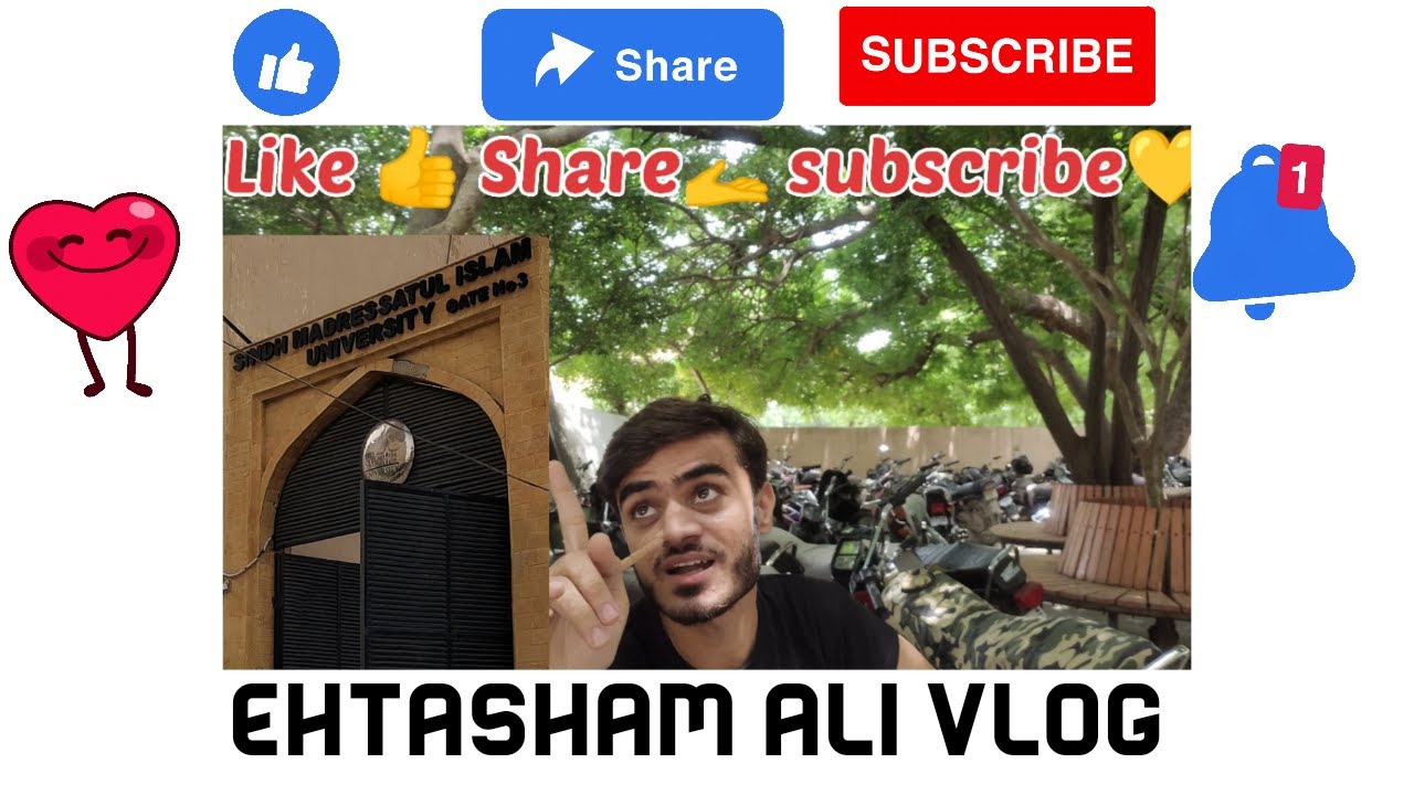 SMIU Exam | University Friend | My 1st Vlog | Ehtasham Ali - YouTube