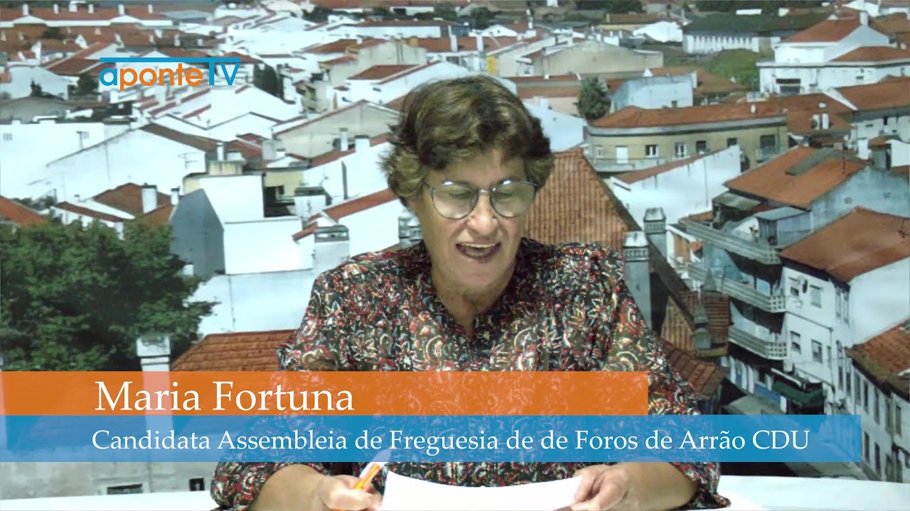 Entrevista | Maria Fortuna (CDU) candidata à Junta de Freguesia de ...