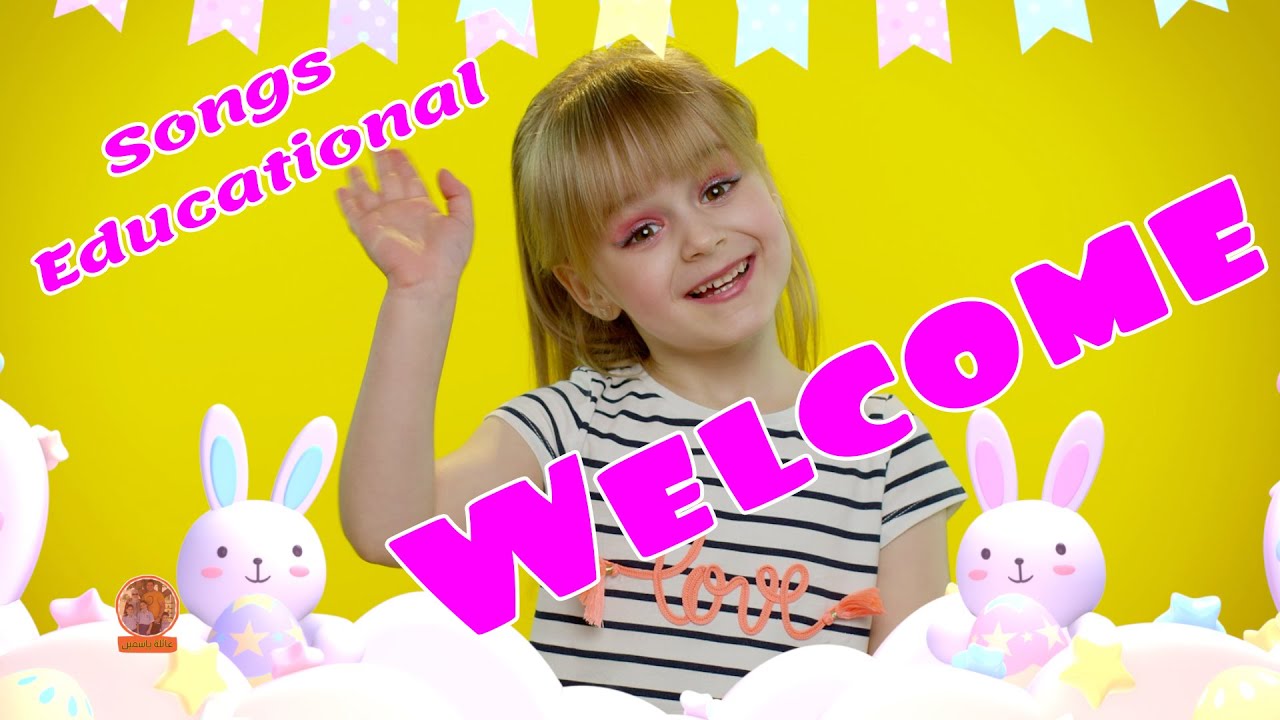 Welcome Song cute dance for children dance for kids Nursery Rhymes and ...