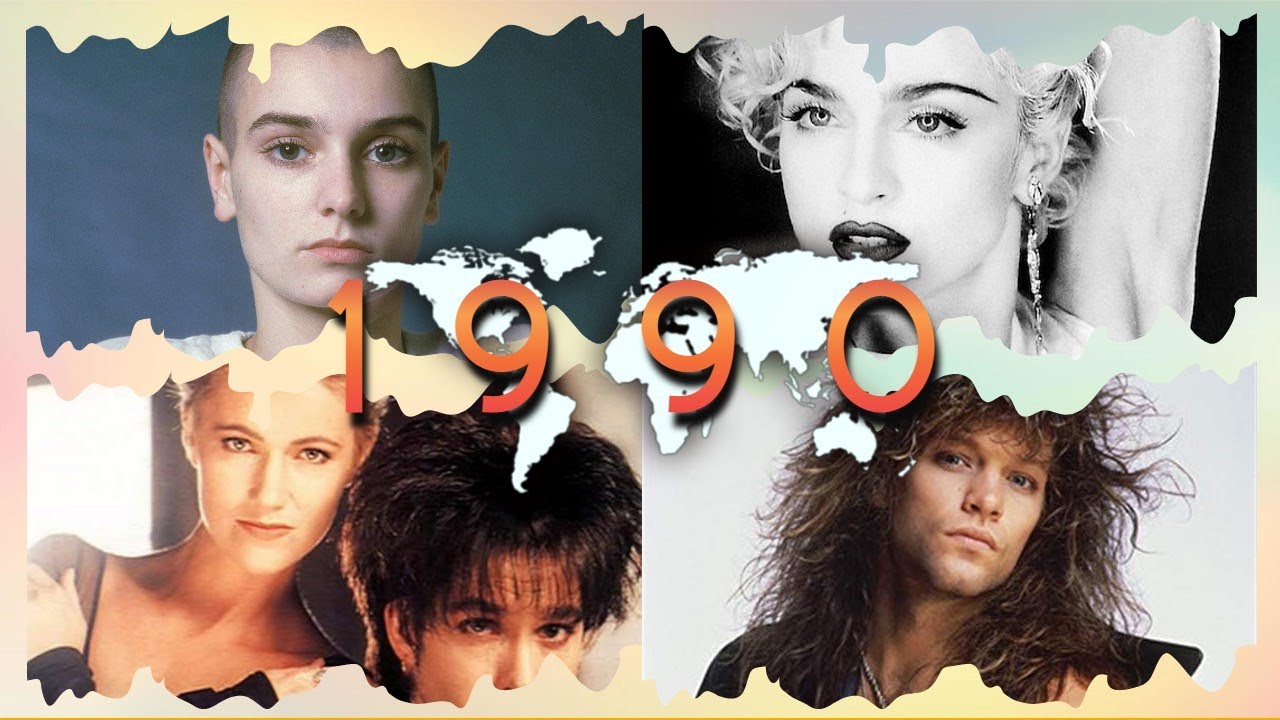 United World Chart Number Ones of 1990 - YouTube