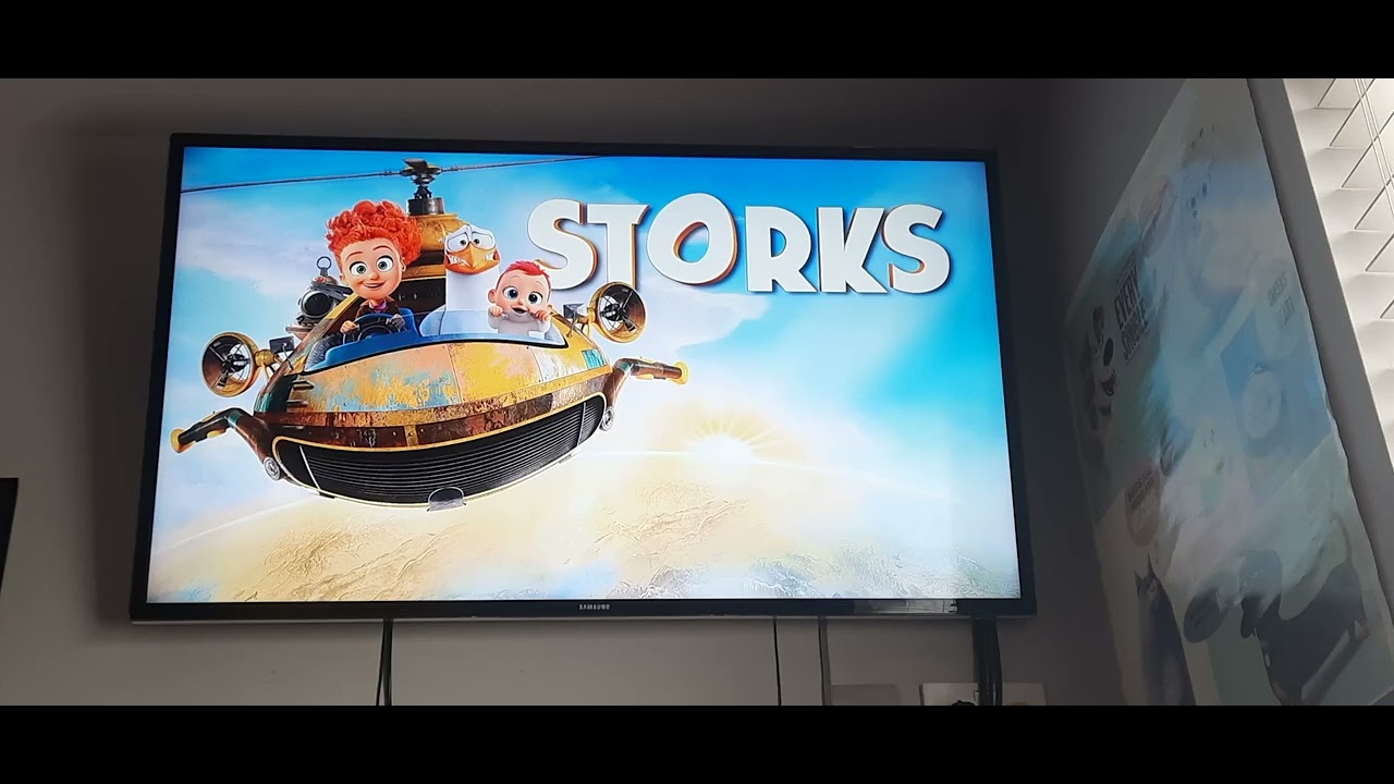 Opening to Storks 2017 UK Blu-ray - YouTube