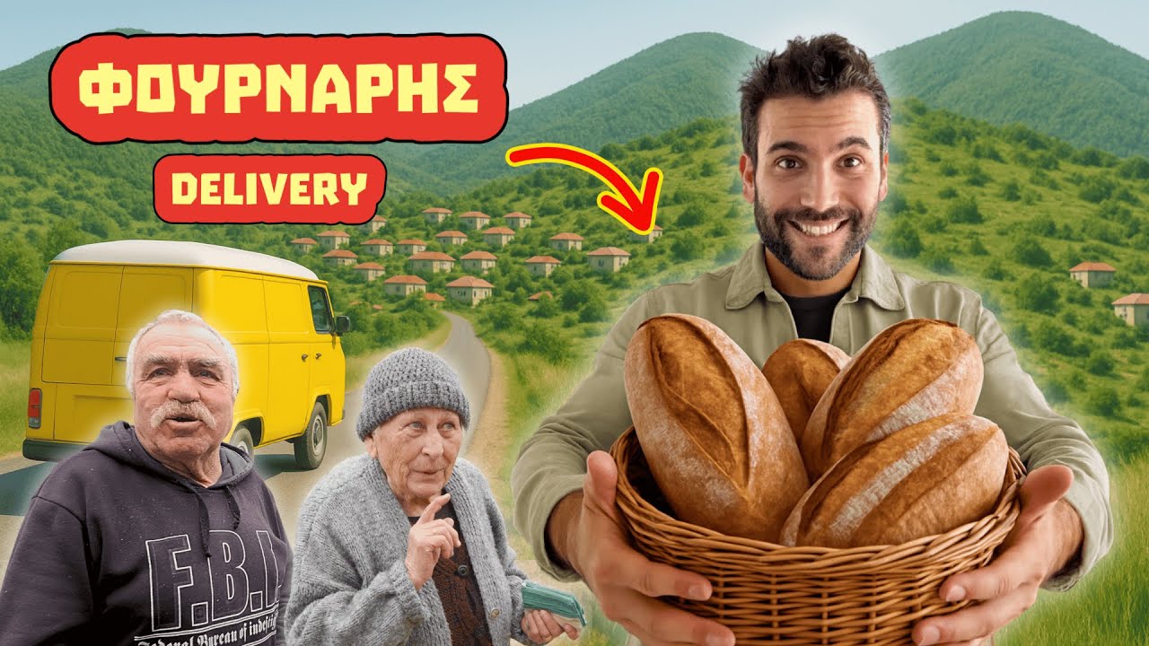 ΦΟΥΡΝΑΡΗΣ DELIVERY ΓΙΑ ΜΙΑ ΜΕΡΑ ΣΤΙΣ ΠΡΕΣΠΕΣ ! | KDexplorer - YouTube