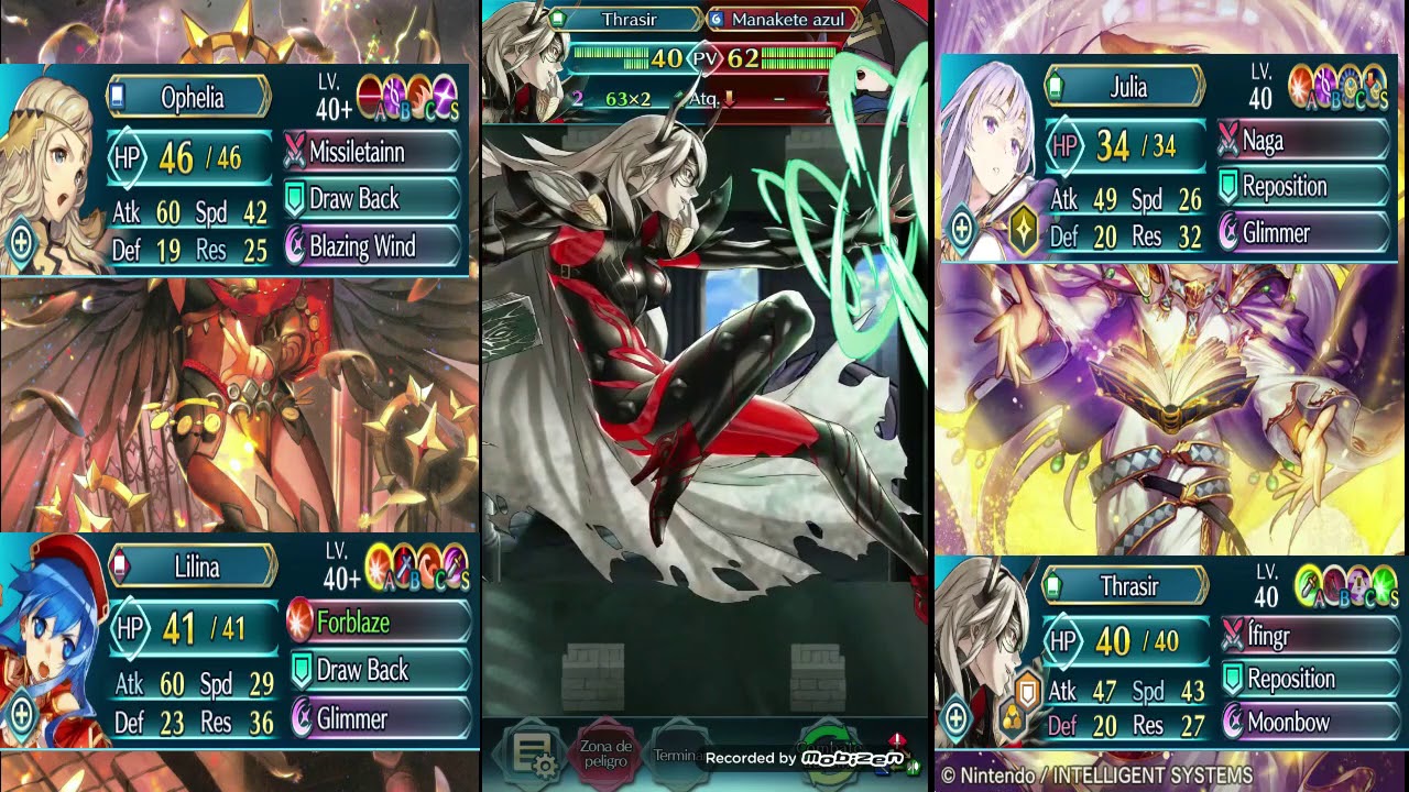 Fire Emblem Heroes Forsyth & Python BHB vs Magic Units - YouTube