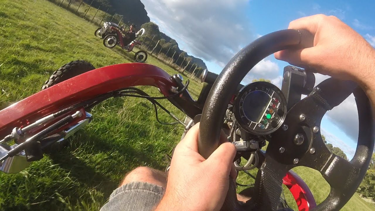 Crazy 4 Wheel Drive Electric Spider Car!! - Swincar POV Test Drive NZ ...