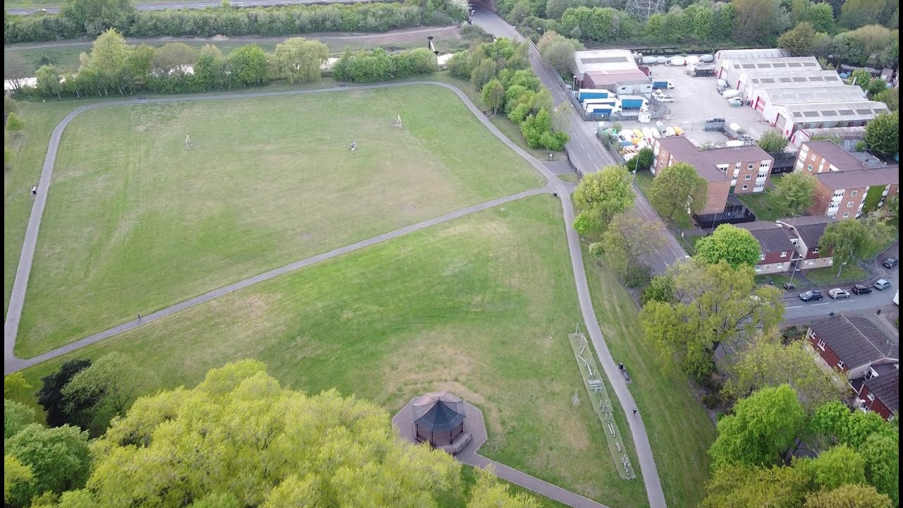 George Rose Park With Mavic Mini - YouTube