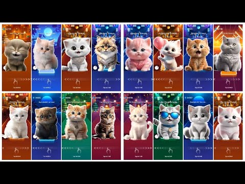 Cute Cats Dance Battle FLOWER DANCE MONKEY PINK VENOM SHUTDOWN | BONGO ...
