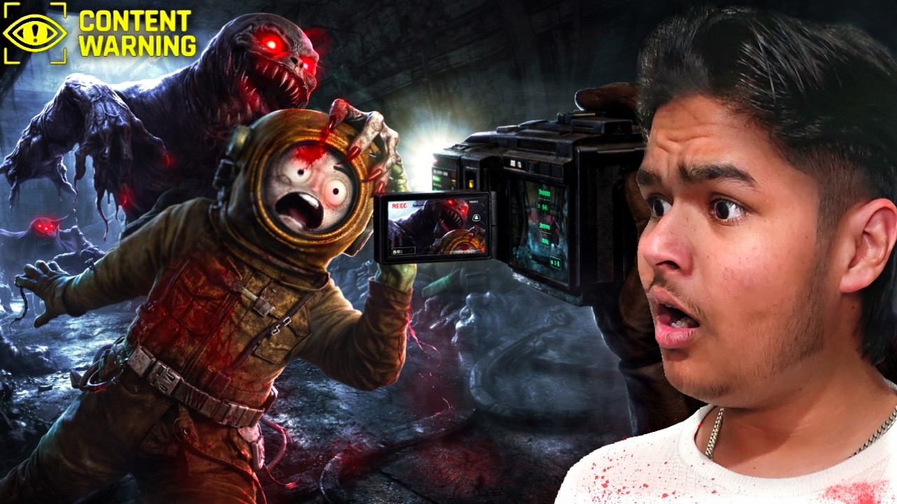 WE STARTED TO RECORD MONSTERS TO GO VIRAL! | CONTENT WARNING #01 - YouTube