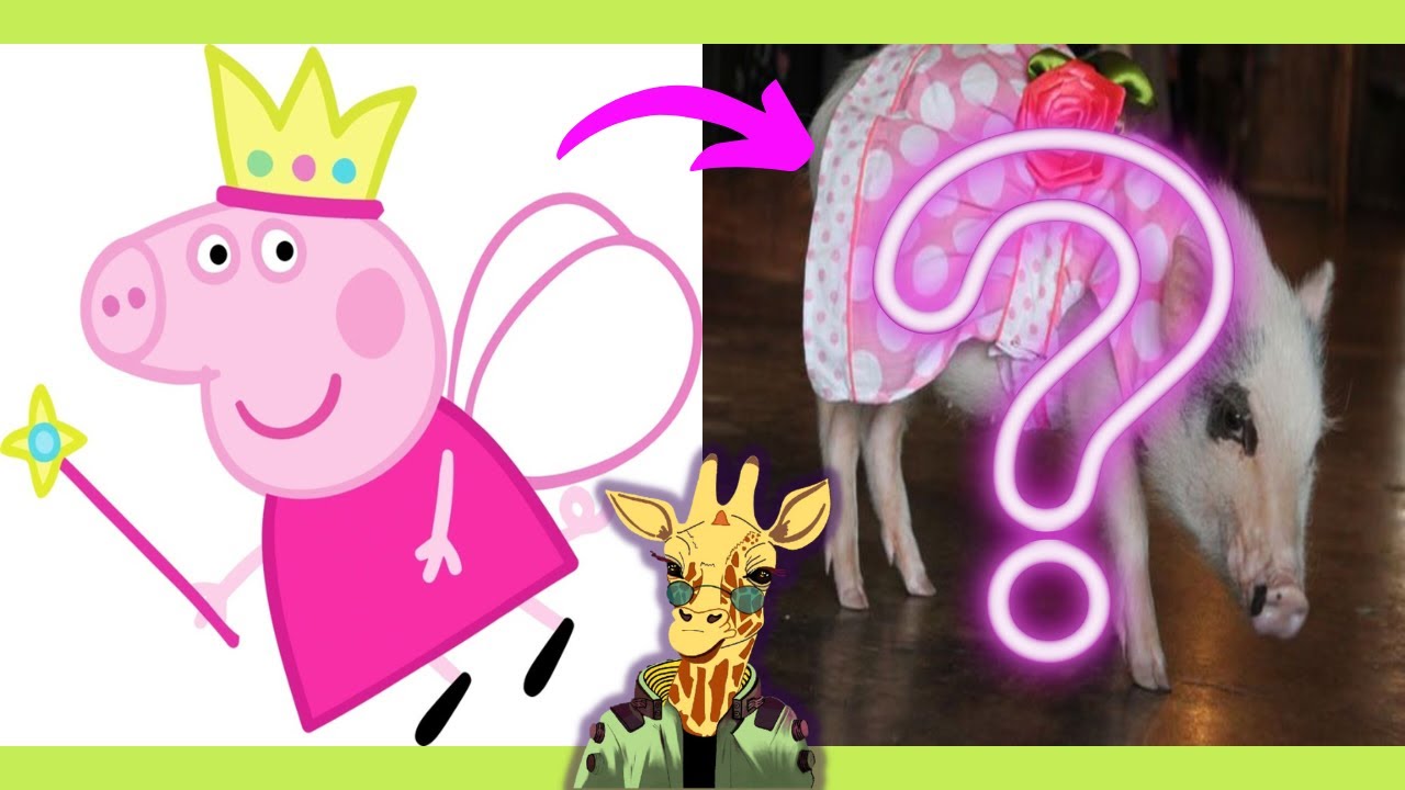 PEPPA PIG in Real Life 2022 💥 Characters ⚡ - YouTube