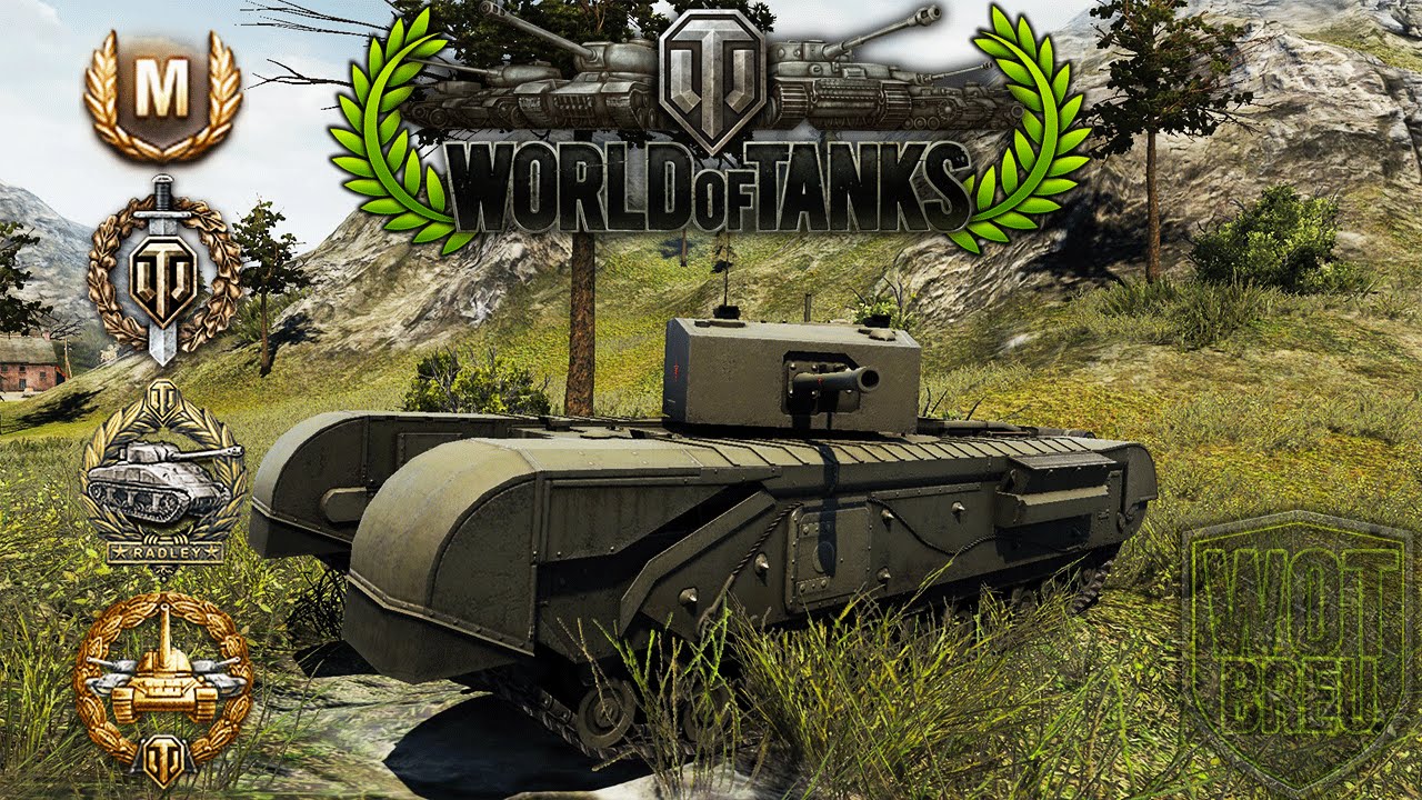 World of Tanks - Churchill 3 - 9 Kills - 3k Damage - 2.4k base exp ...